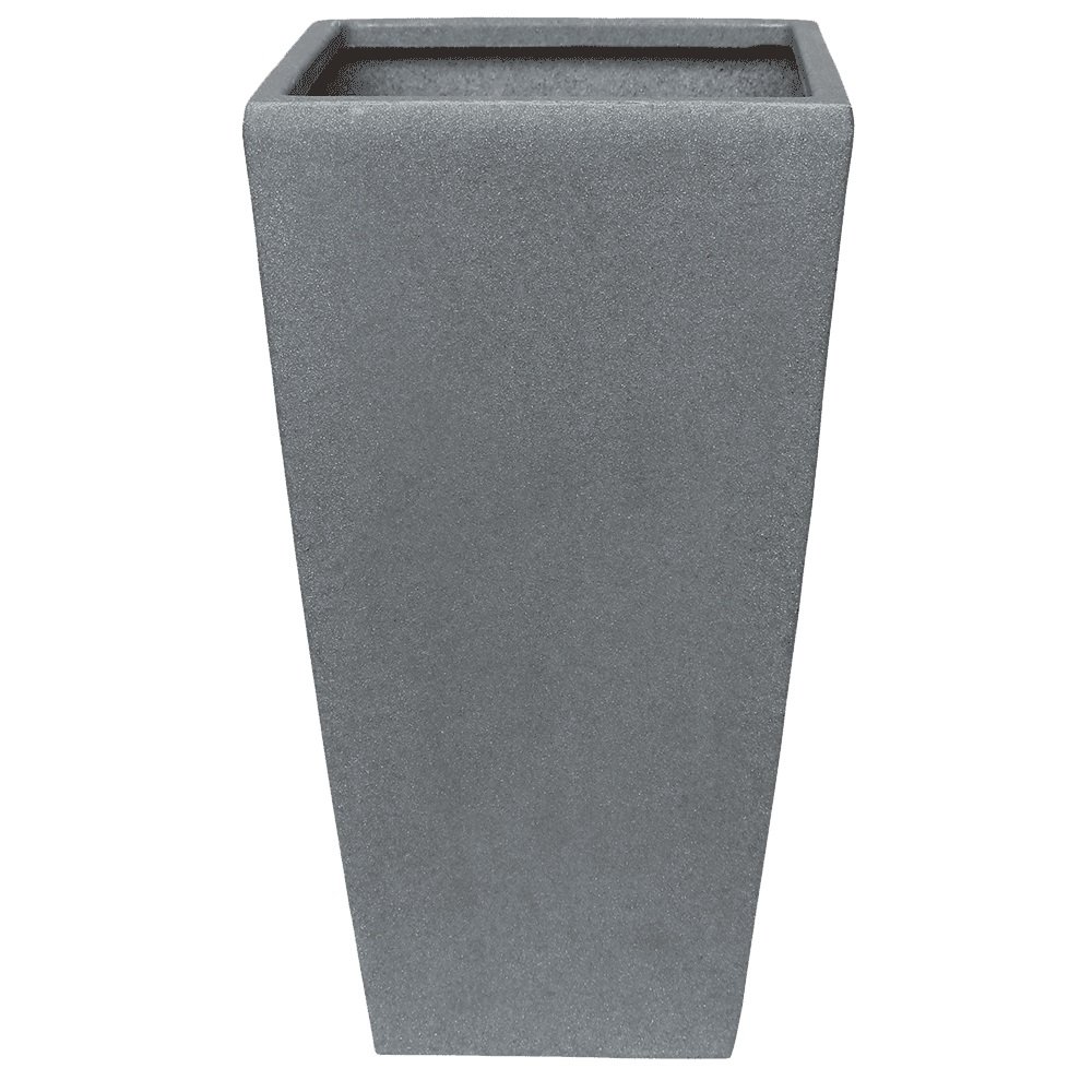 Gleyz Cube Tall Square Plastic Pot - Greenman Garden Agro Center